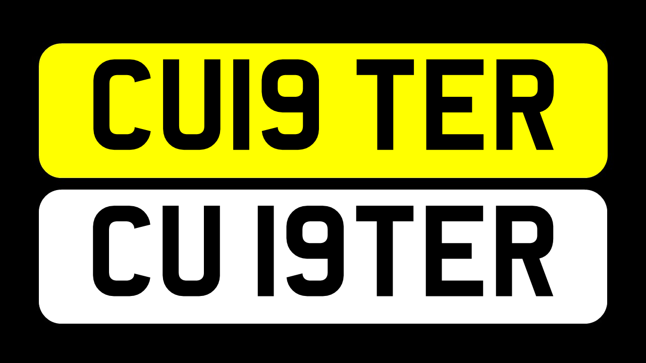 UKPLATESELLER: CU19 TER - SEE YOU LATER – My Store